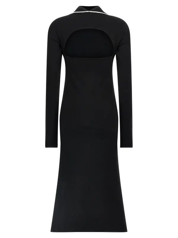 Sportmax Operoso" Midi Dress - Multicolor