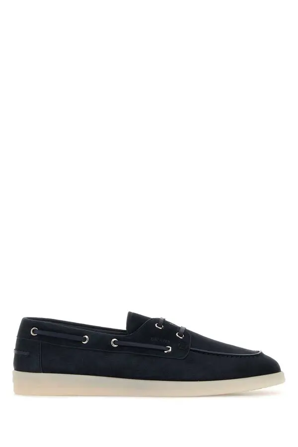 Prada Suede Loafers - Blue