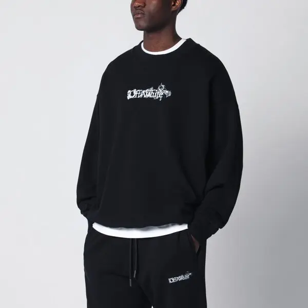 Off-White Heraldic Arrow Crewneck Sweatshirt