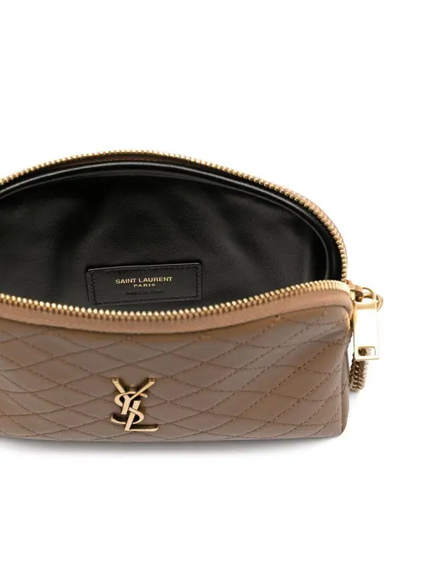 Saint Laurent Gaby Mini Leather Crossbody Bag