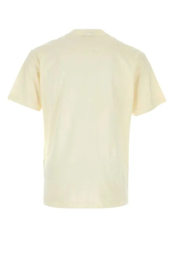 Stone Island Cream Cotton T-shirt