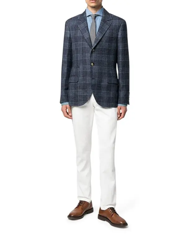 Brunello Cucinelli Long-sleeved Denim Shirt