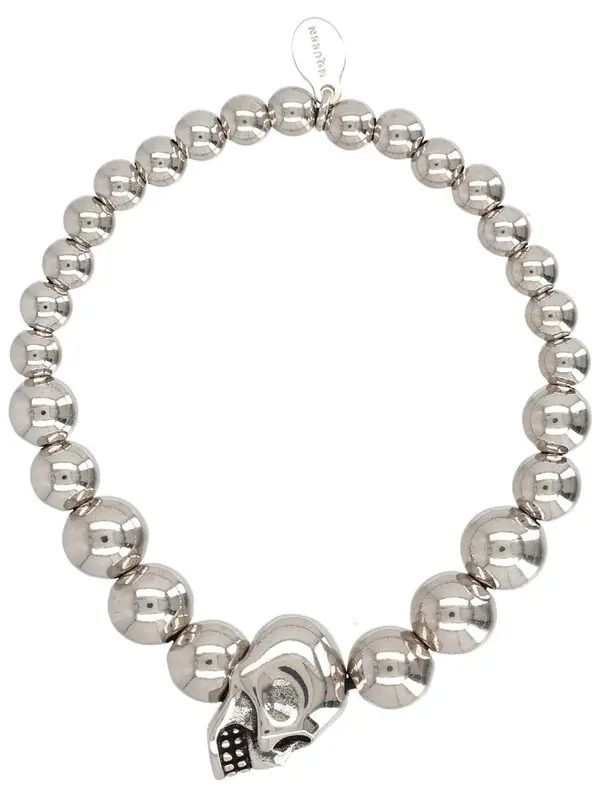 Alexander McQueen Skull Bracelet - Silver