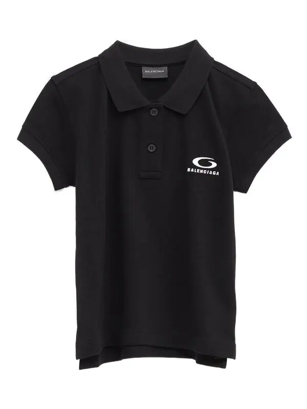 Balenciaga Cotton Polo Shirt - Multicolor