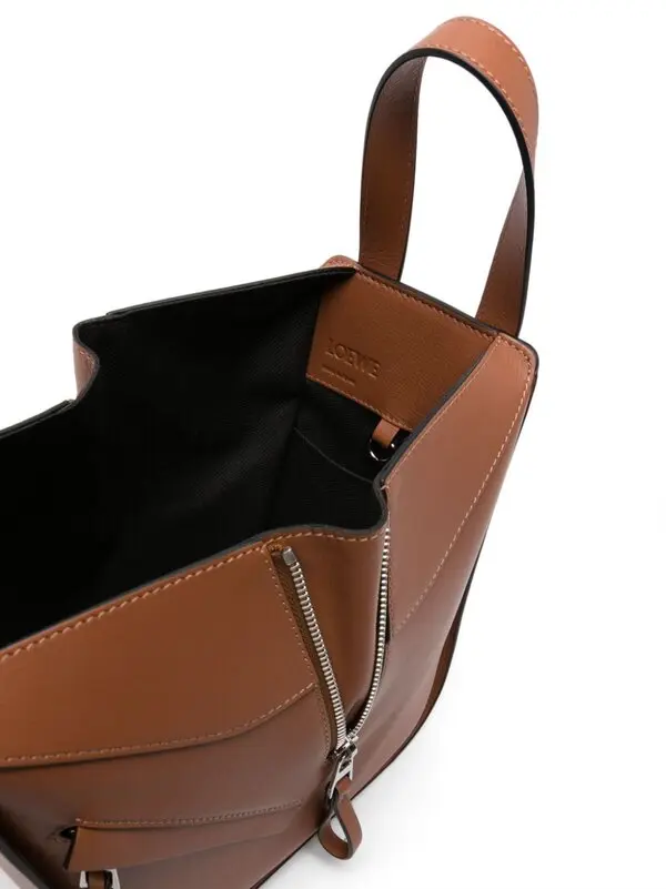 Loewe Hammock Compact Leather Handbag - Multicolor