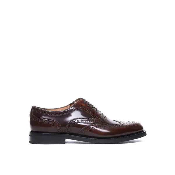 Church's Classic Lace-up Leather Wingtip Derbies