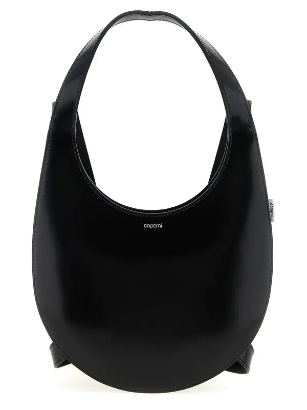 Coperni Swipe Leather Backpack - Black