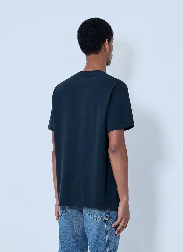 GALLERY DEPT. Logo Print Cotton T-shirt - Black