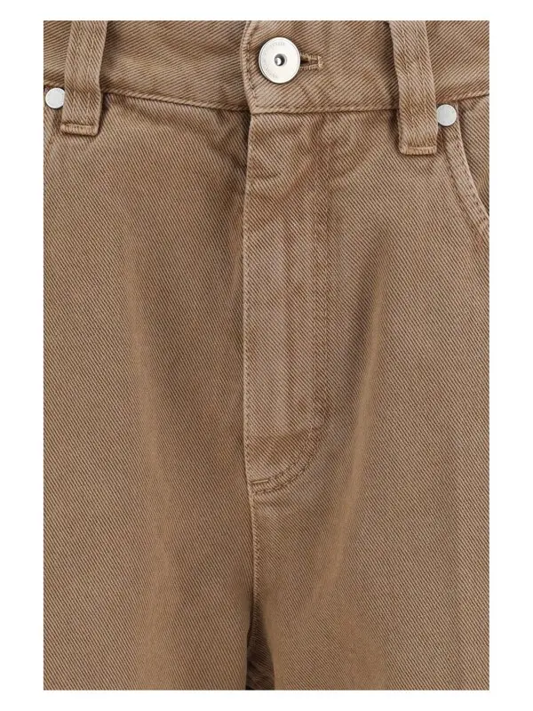 Brunello Cucinelli Straight Leg Jeans - Brown