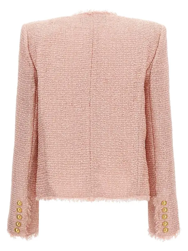 Balmain Sequin Tweed Blazer