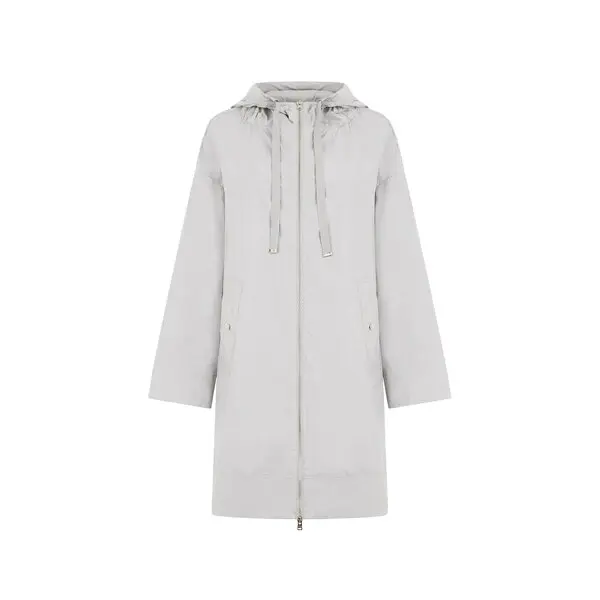 Herno Lightweight Parka Coat - Gray
