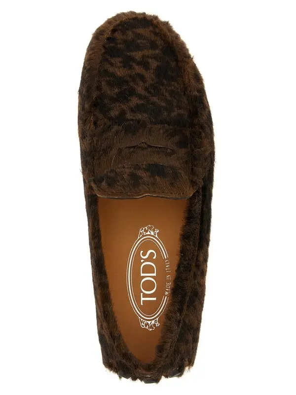 TOD'S Gommino Macro Loafers - Brown