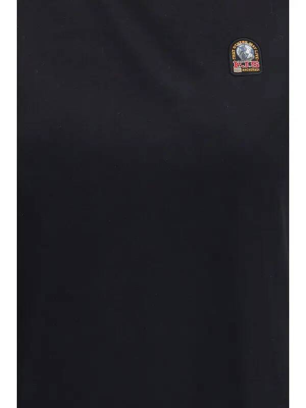 PARAJUMPERS Sabella Cotton T-shirt With Appliqu - Black