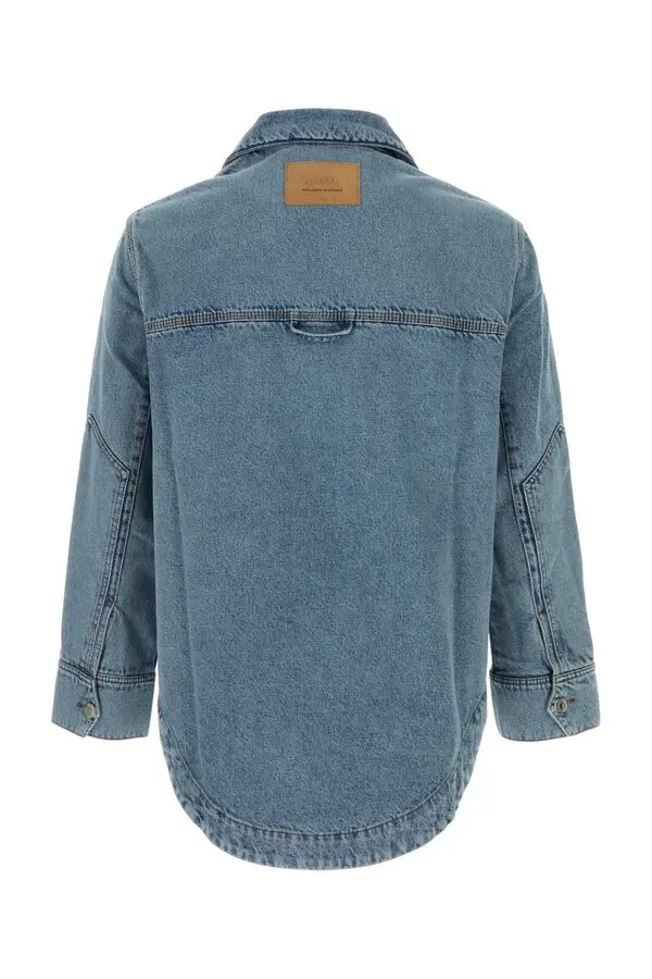 AMI Paris Denim Shirt - Blue