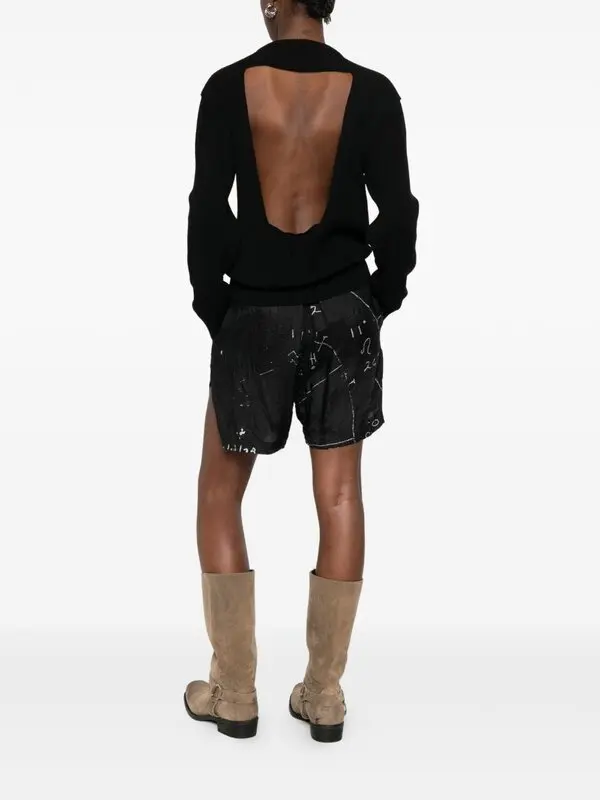 Rick Owens Concordians Al Pull Jersey - Black