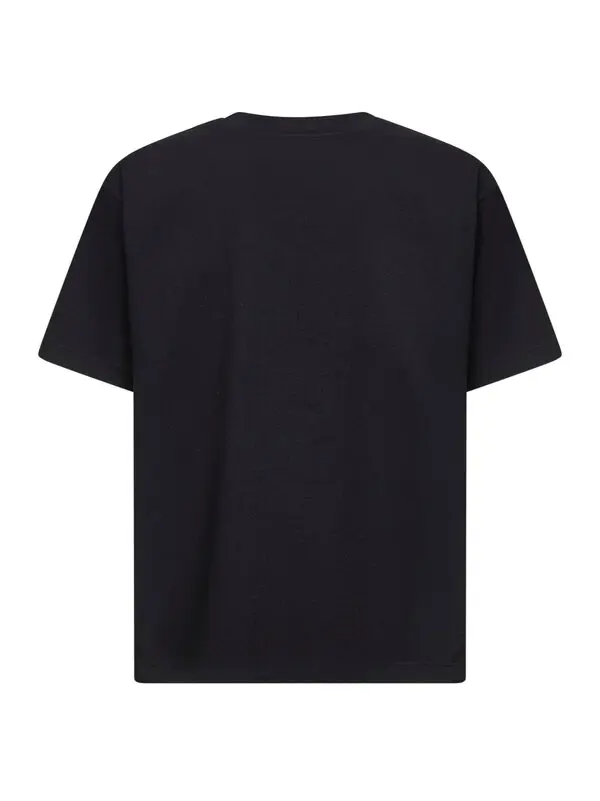 Stone Island Black Jersey Logo Patch T-shirt