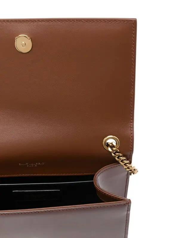 Saint Laurent Kate Patent Leather Crossbody Bag - Multicolor