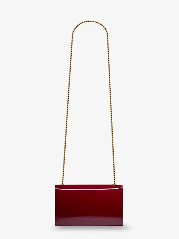Saint Laurent Kate Patent Leather Crossbody Bag - Multicolor