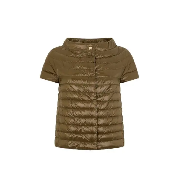 Herno Short-sleeve Quilted Down Jacket