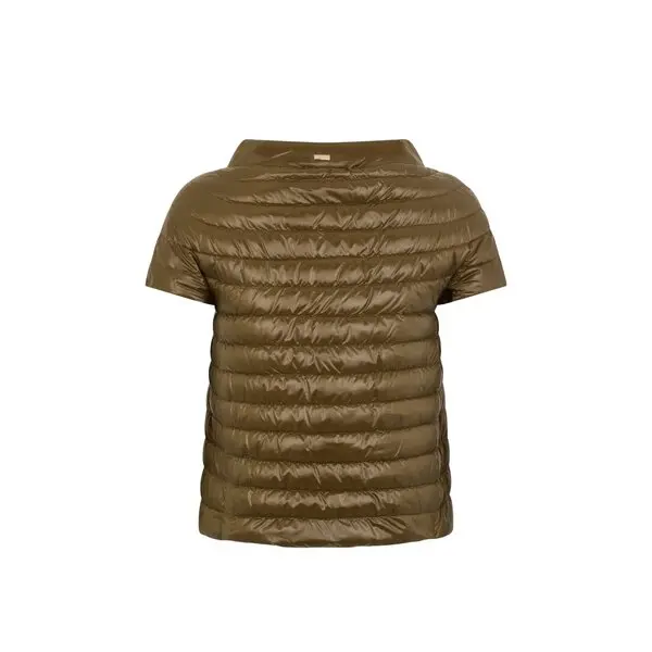 Herno Short-sleeve Quilted Down Jacket