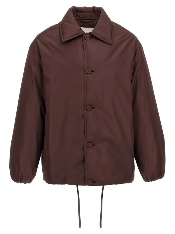 JIL SANDER Down Blouson 08 Jacket - Brown