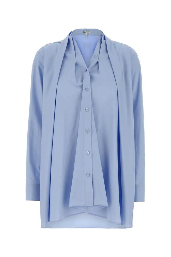 Loewe Light Poplin Shirt - Blue