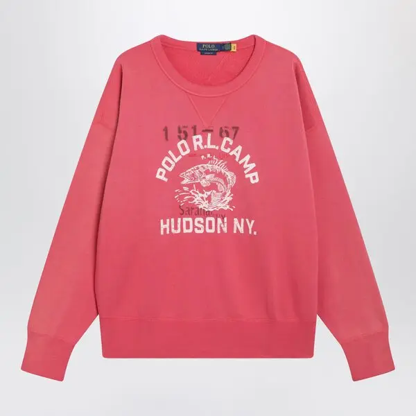 Polo Ralph Lauren Crewneck Sweatshirt With Logo Print