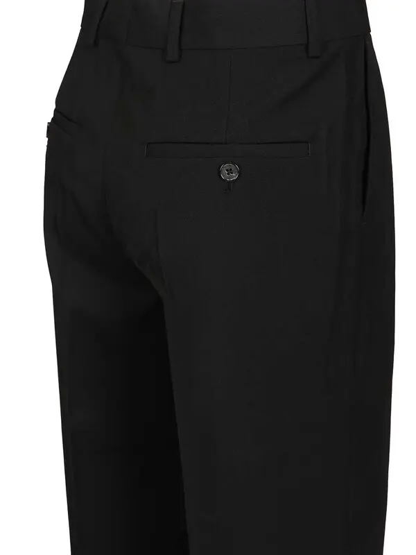 TOTEME Pleated Wool Blend Trousers