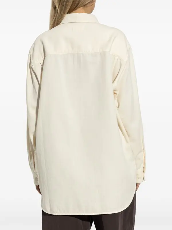 LEMAIRE Cotton Shirt With Classic Collar And Button Fastening - Multicolor