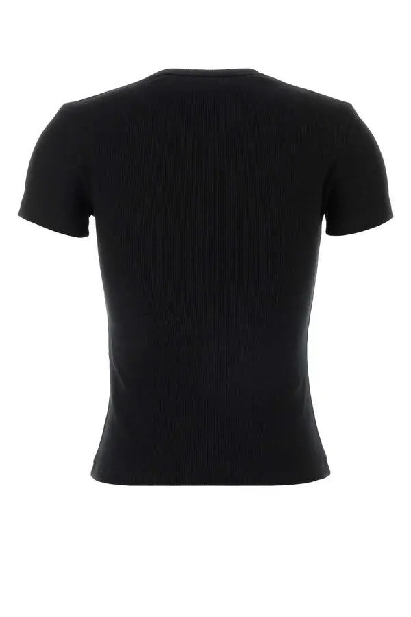 Off-White Stretch Cotton T-shirt