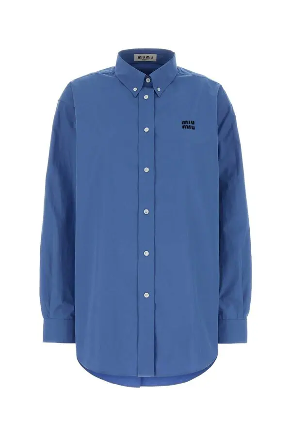 Miu Miu Oversized Poplin Shirt