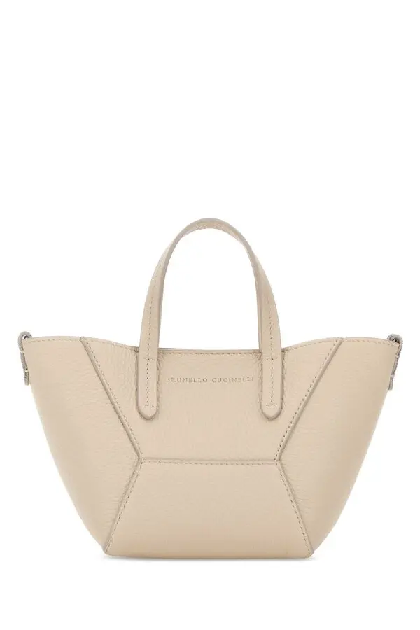 Brunello Cucinelli Leather Handbag - Brown