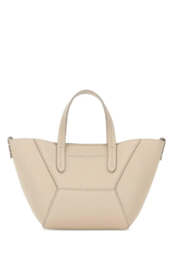 Brunello Cucinelli Leather Handbag - Brown