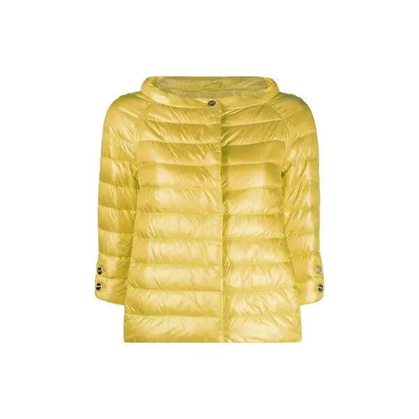 Herno Half-sleeve Down Jacket - Yellow