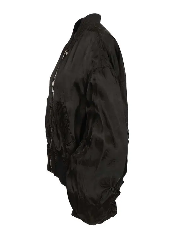 Rick Owens Secchia" Bomber Jacket - Black