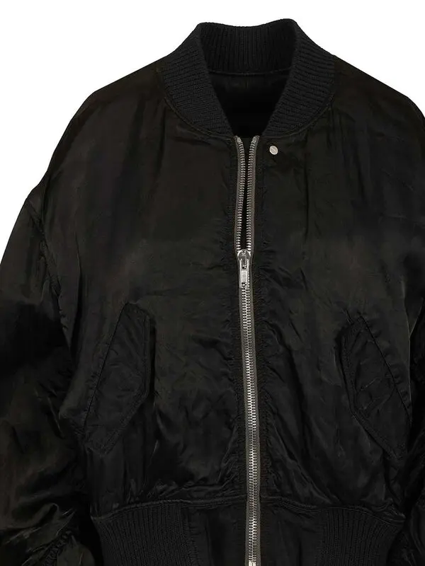 Rick Owens Secchia" Bomber Jacket - Black