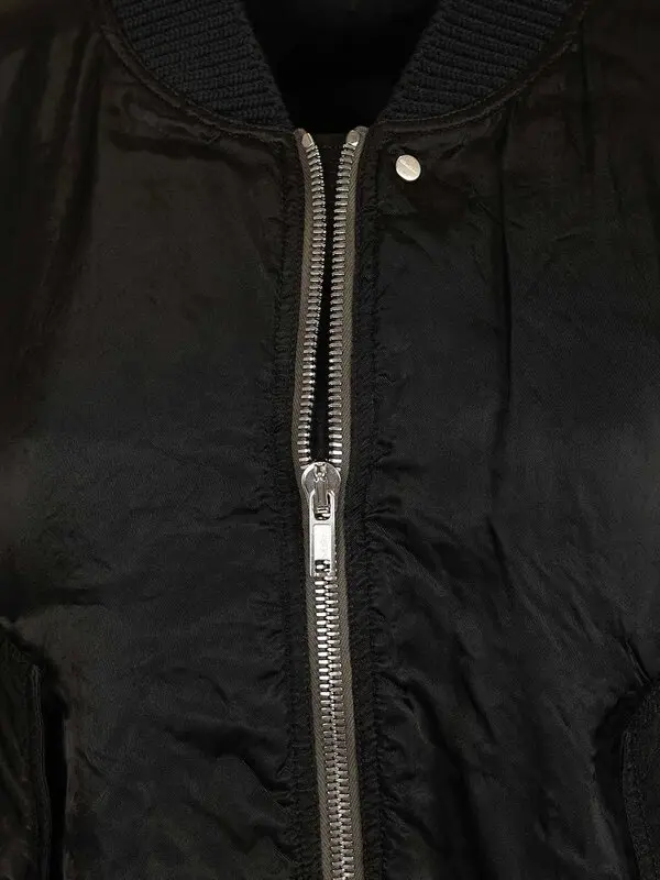 Rick Owens Secchia" Bomber Jacket - Black