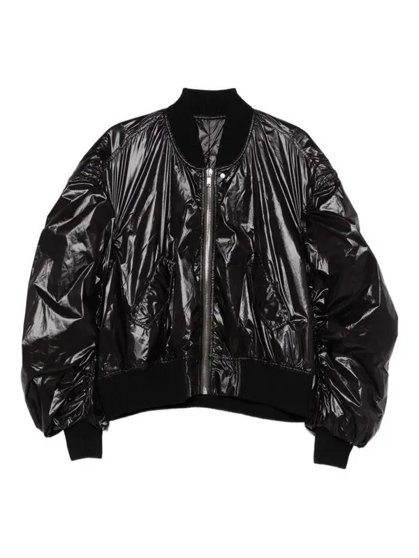 Rick Owens Secchia" Bomber Jacket - Black