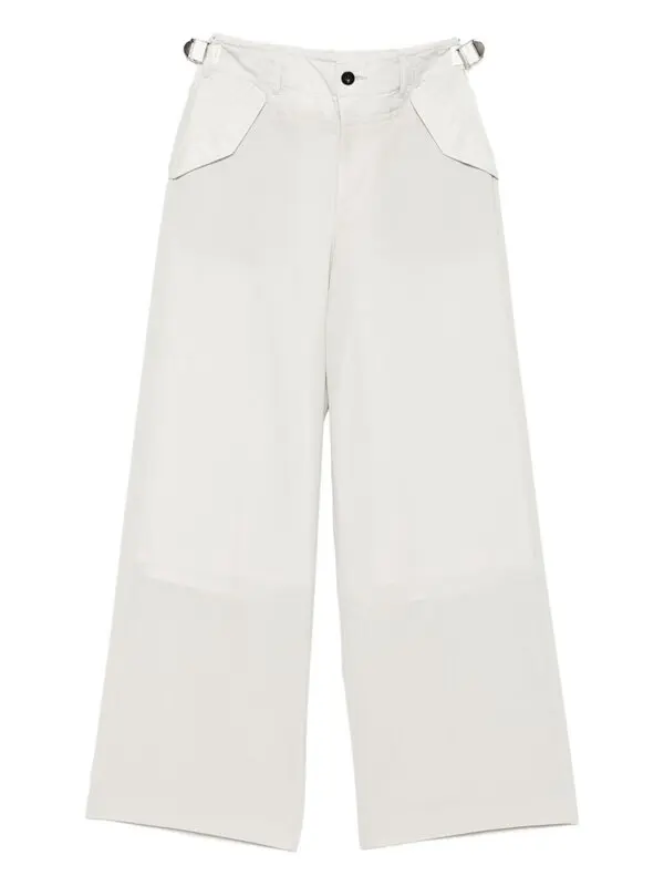 Sacai Beige Nylon Trousers