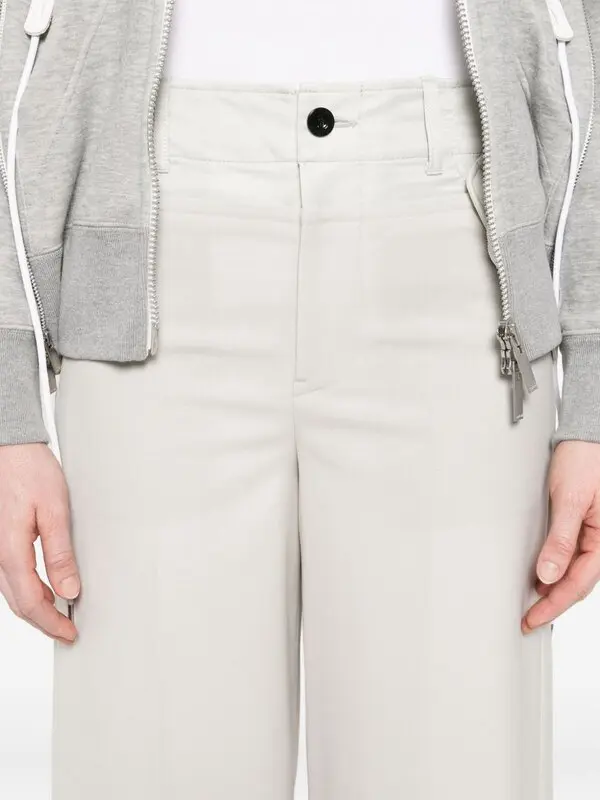 Sacai Beige Nylon Trousers