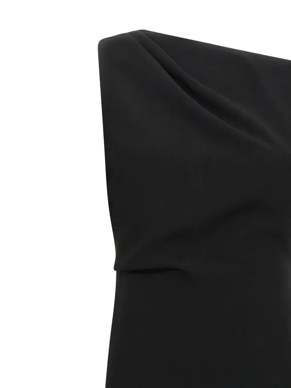 Max Mara Pentola" Heavy Cady Dress - Black