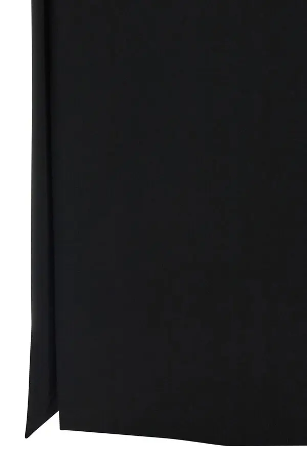 Max Mara Pentola" Heavy Cady Dress - Black