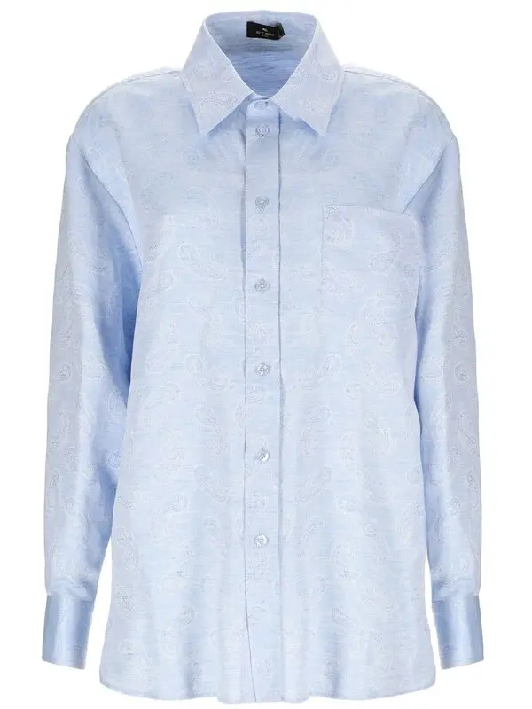 Etro Linen And Cotton Shirt