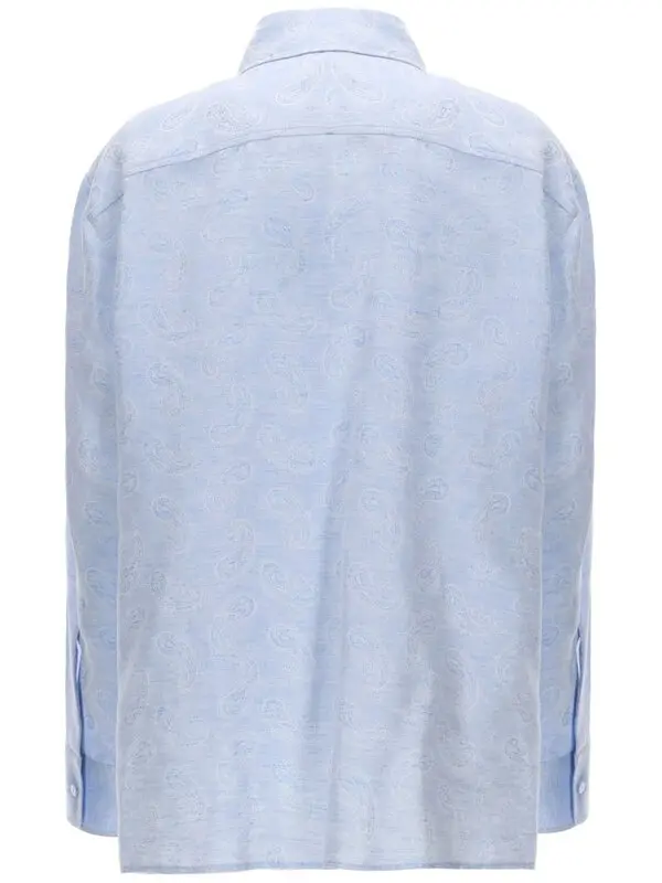 Etro Linen And Cotton Shirt - Multicolor