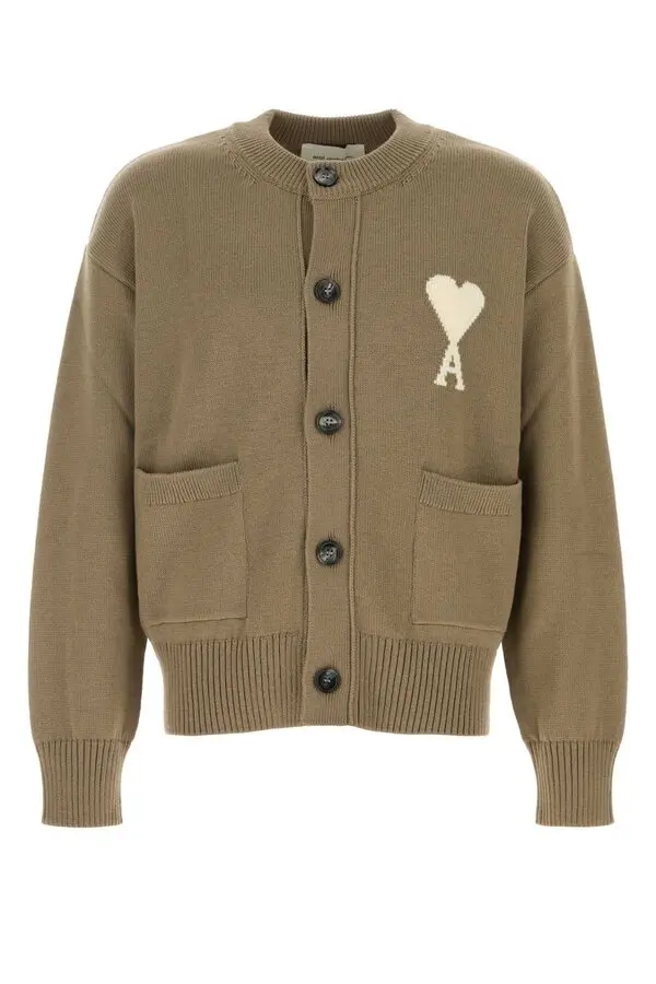 Ami Wool Blend Cardigan