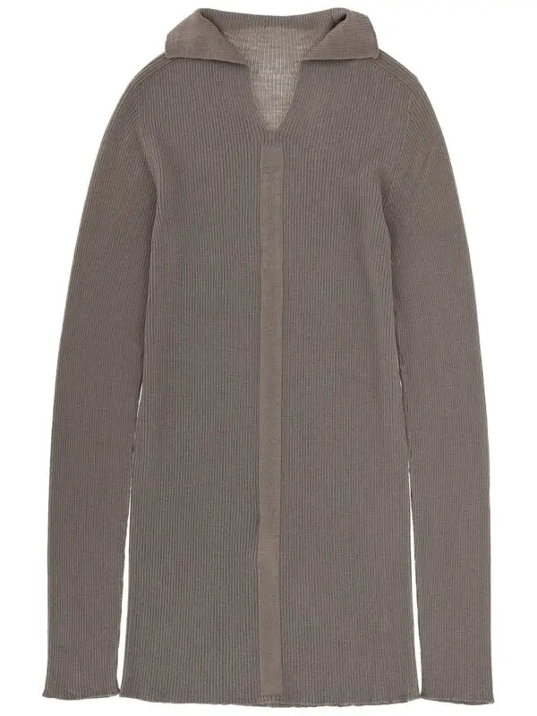 Rick Owens Ribbed Tabard Knit