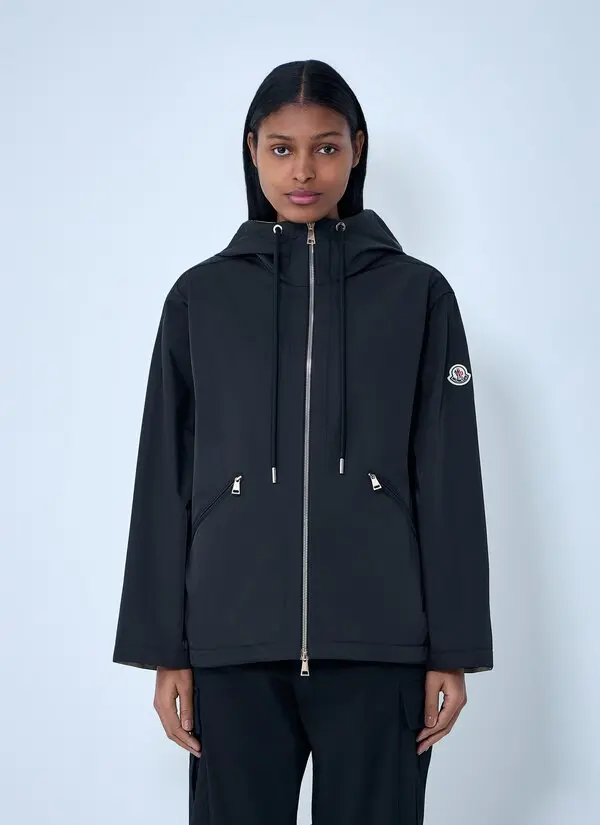 Moncler Cassiopea Hooded Jacket - Black