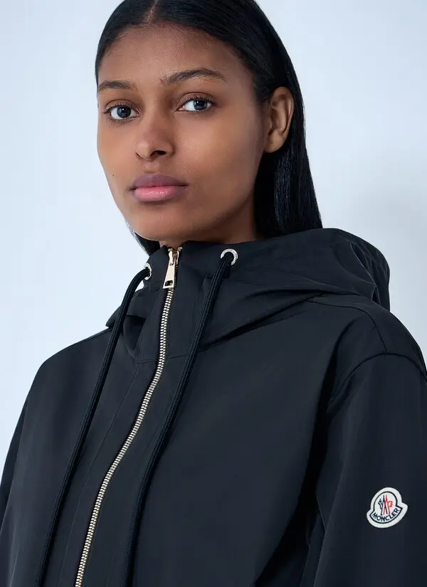 Moncler Cassiopea Hooded Jacket - Black