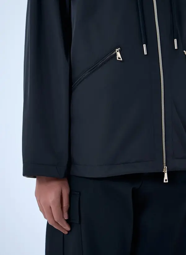 Moncler Cassiopea Hooded Jacket - Black