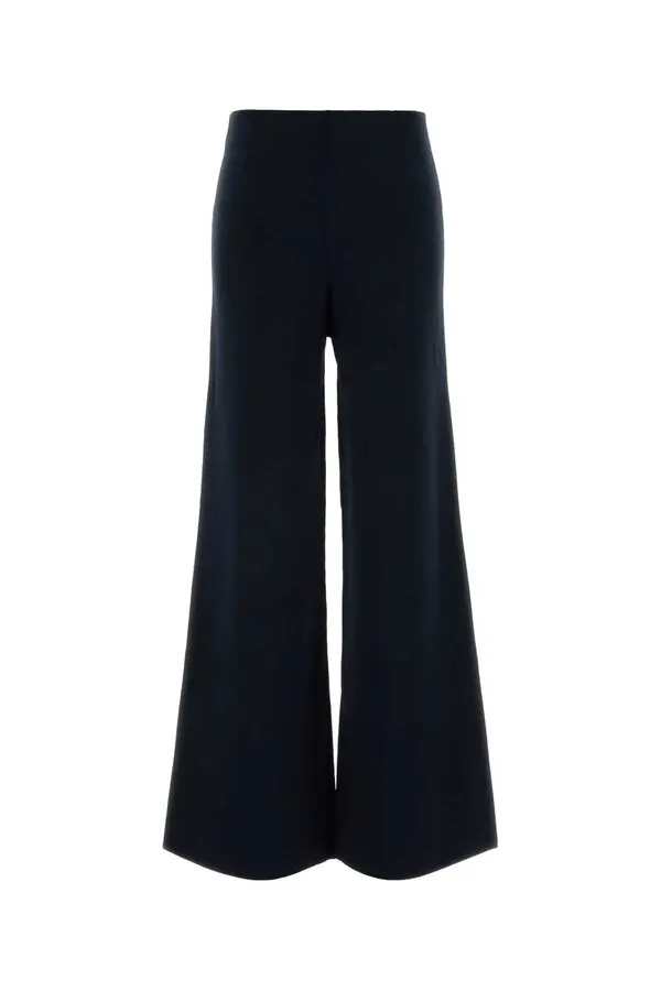 Max Mara Strillo Wide-leg Knit Pant - Blue